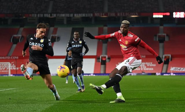 Impressive Pogba numbers on a night Frenchman shines v Aston Villa