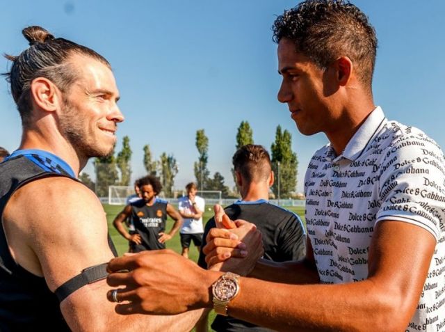Raphael Varane says goodbye to Real Madrid teammates