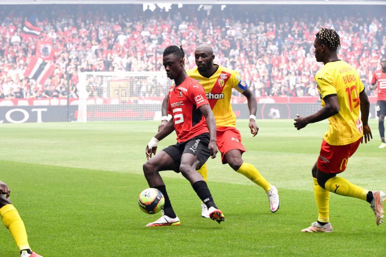 (Photo) Camavinga shares photo of brother wearing Man United kit