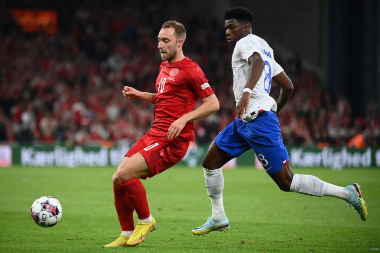 Christian Eriksen sets Nations League record in 2-0 victory over France Christian Eriksen sets Nations League record in 2-0 victory over France