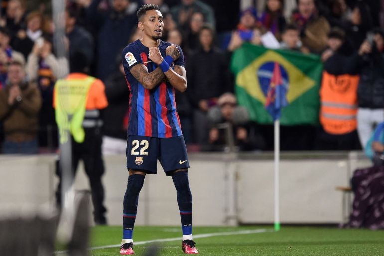 Raphinha names Manchester United he wishes played for Barcelona