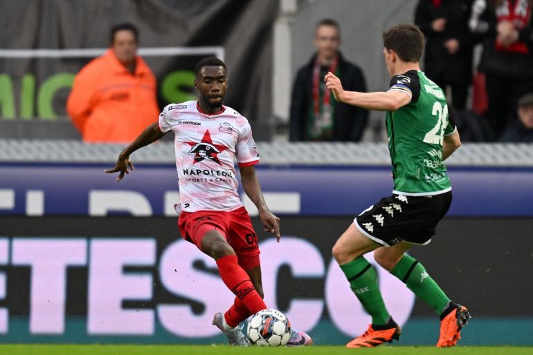 Manchester United scout Gambia winger Alieu Fadera