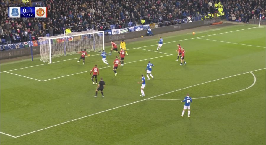 (Video) Kobbie Mainoo’s heroics save a certain Everton equaliser; 18-year-old makes crucial ...
