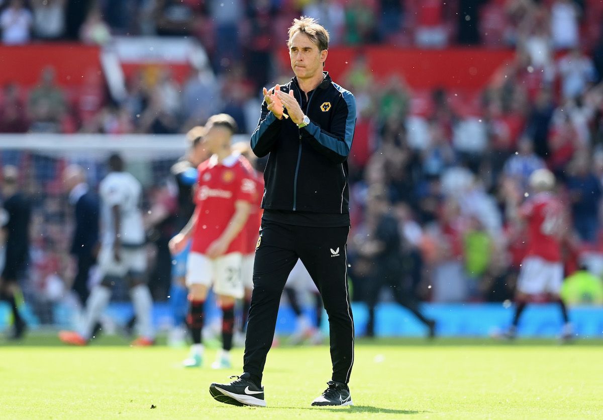 Former Wolves manager Julen Lopetegui waiting on Manchester United