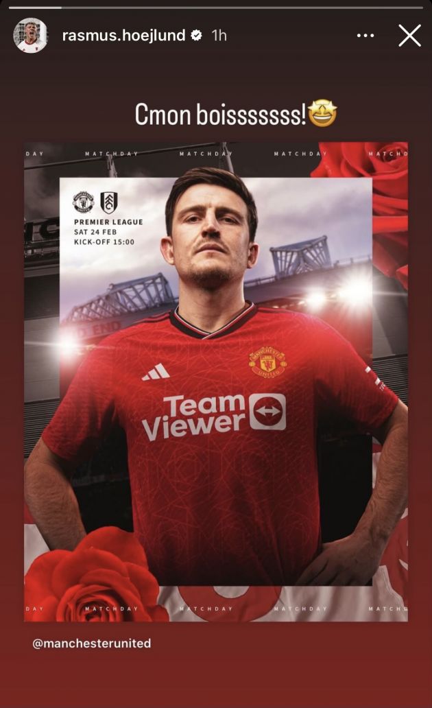 Rasmus Holjund speaks out for the first time since injury setback to ...