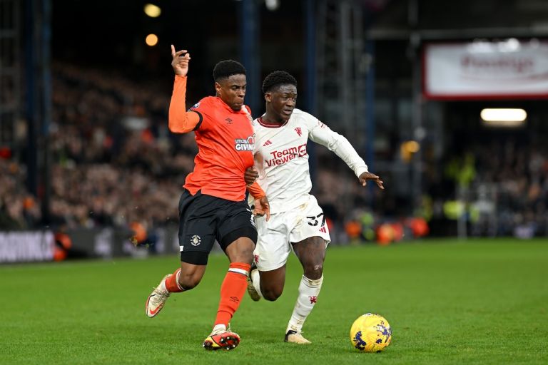 Kobbie Mainoo records impressive dribble tally vs Luton Town