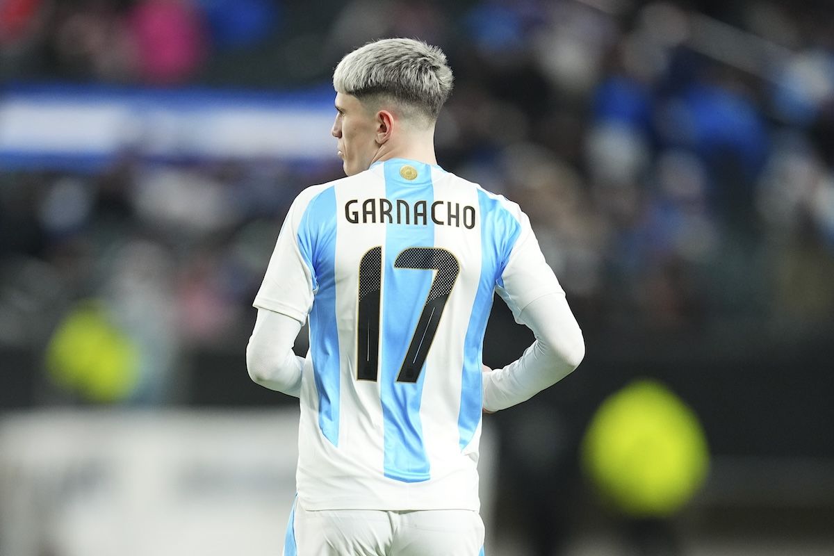 Alejandro Garnacho earns praise after first start for Argentina