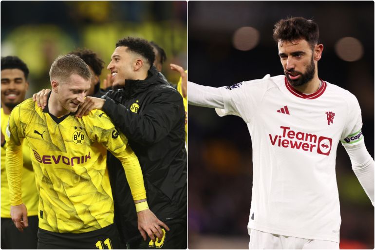 Bruno Fernandes hails Borussia Dortmund veteran Marco Reus after ...