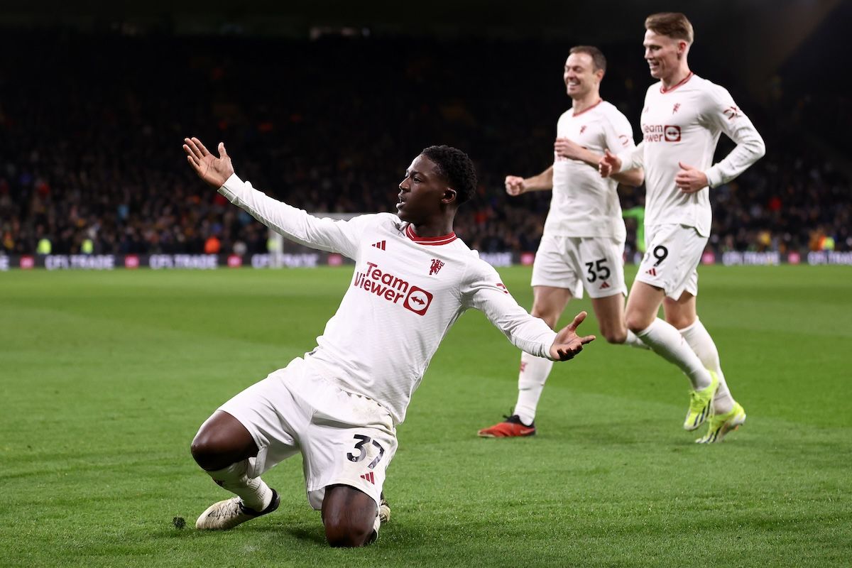 Kobbie Mainoo strike vs Wolves nominated for Goal of the Month award