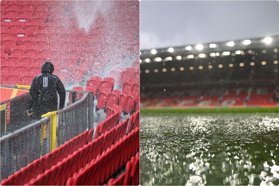 Manchester United chiefs accept Old Trafford 'struggled' with rainfall
