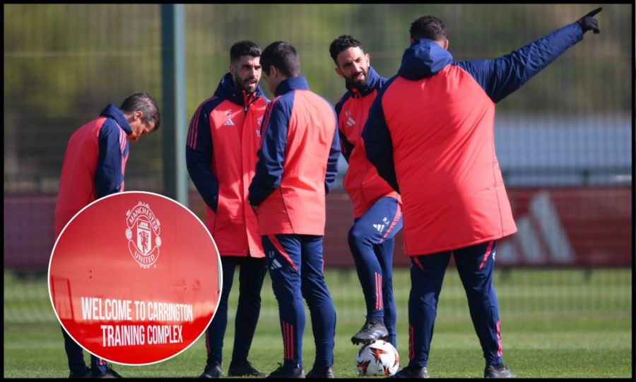 Amad Diallo spotted training at Carrington in huge United boost